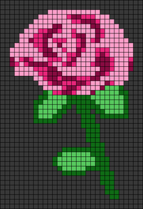 Alpha pattern #15482 | BraceletBook