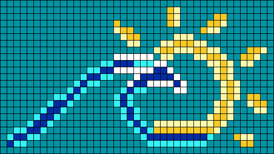 Alpha pattern #60173 | BraceletBook