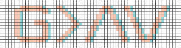 Alpha pattern #98355 | BraceletBook