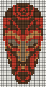 Alpha pattern #123890 | BraceletBook