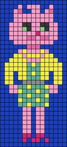 Alpha pattern #88740 | BraceletBook