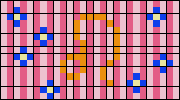 Alpha pattern #39072 | BraceletBook