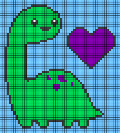 Alpha pattern #130109 | BraceletBook