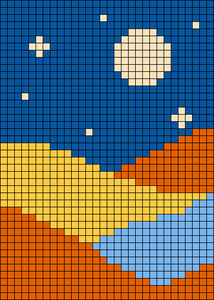 Alpha pattern #61845 | BraceletBook