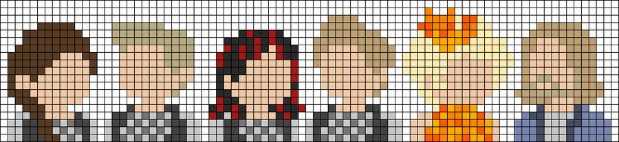 Alpha pattern #18271 | BraceletBook