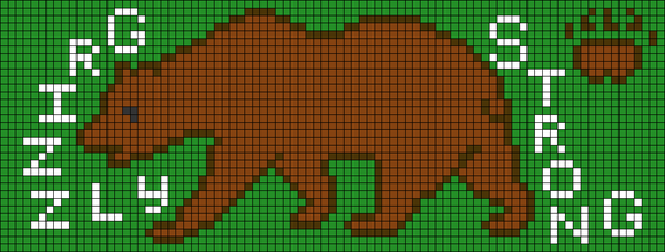 Alpha pattern #123579 | BraceletBook