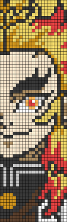 Alpha pattern #141031 | BraceletBook