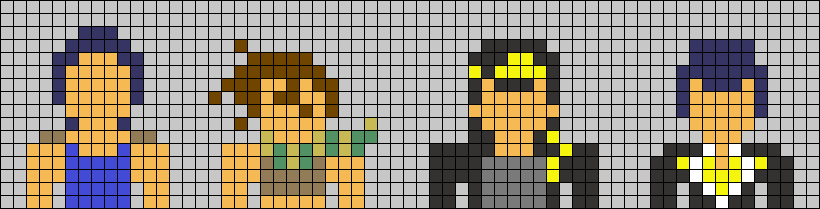 Alpha pattern #58852 | BraceletBook