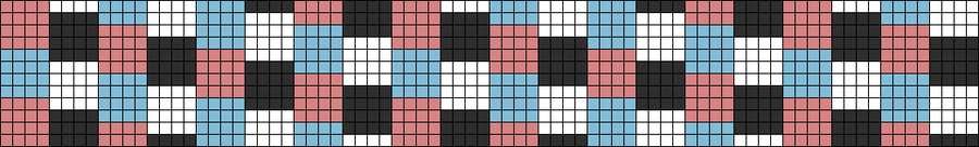 Alpha pattern #232 | BraceletBook