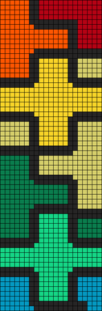 Alpha pattern #22537 | BraceletBook