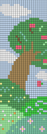 Alpha pattern #113455 | BraceletBook