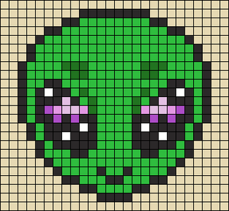 Alpha pattern #25835 | BraceletBook