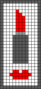 Alpha pattern #9321 | BraceletBook