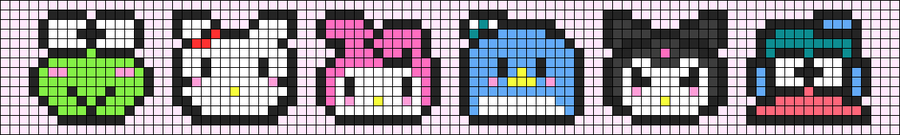 Alpha Pattern 140957 Braceletbook