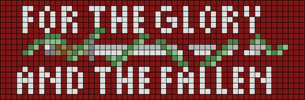 Alpha pattern #123579 | BraceletBook