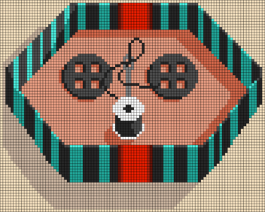 Alpha pattern #95046 | BraceletBook