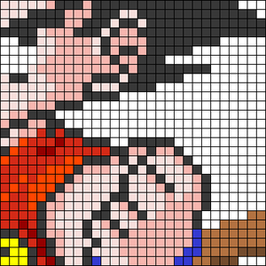 Alpha pattern #90705 | BraceletBook