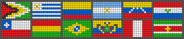 Alpha pattern #88693 | BraceletBook