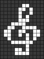 Alpha pattern #12572 | BraceletBook