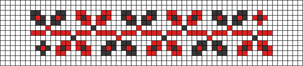 Alpha pattern #25378 | BraceletBook