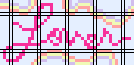 Alpha pattern #139990 | BraceletBook