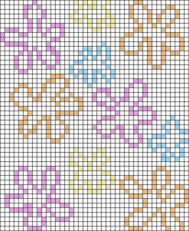 Alpha pattern #122641 | BraceletBook