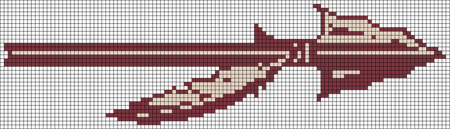 Alpha pattern #4433 | BraceletBook