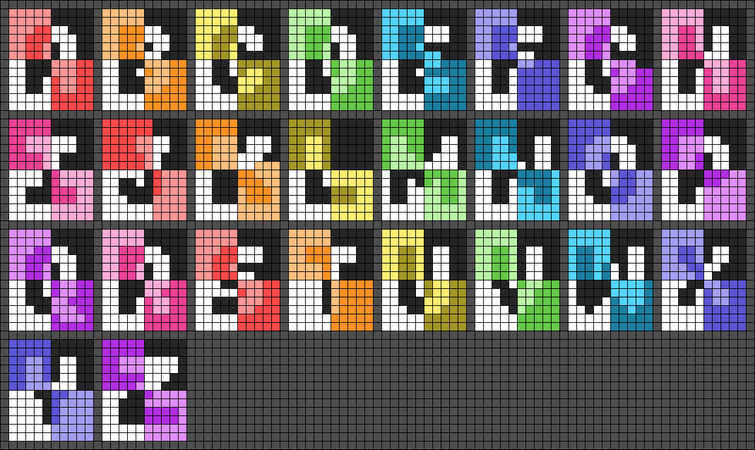 Alpha pattern #148651 | BraceletBook