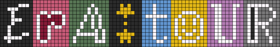 Alpha pattern #153640 | BraceletBook