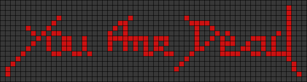 Alpha pattern #165569 | BraceletBook