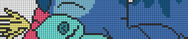 Alpha pattern #57371 | BraceletBook