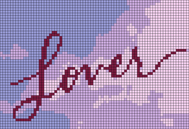 Alpha pattern #139990 | BraceletBook