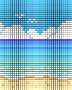 Alpha pattern #45616 | BraceletBook