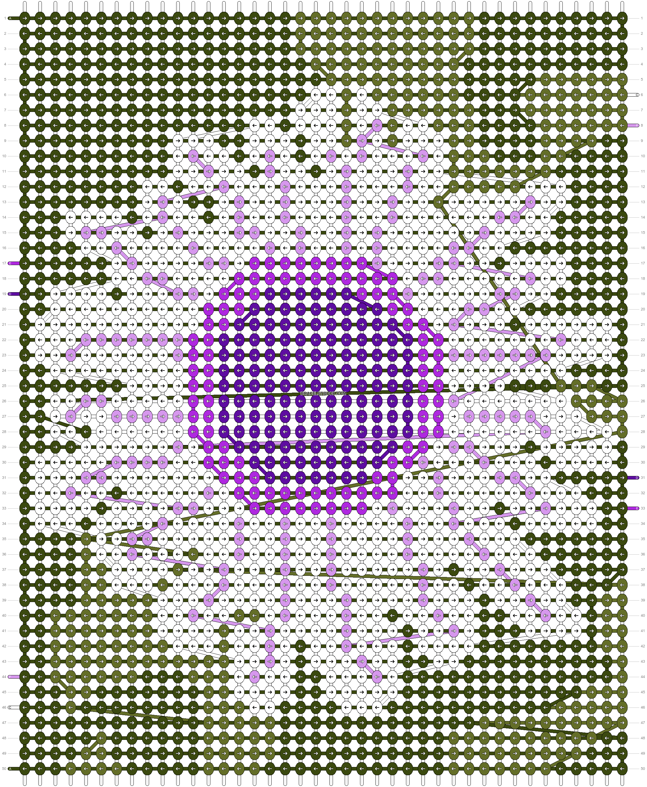 Alpha Pattern 153639 BraceletBook