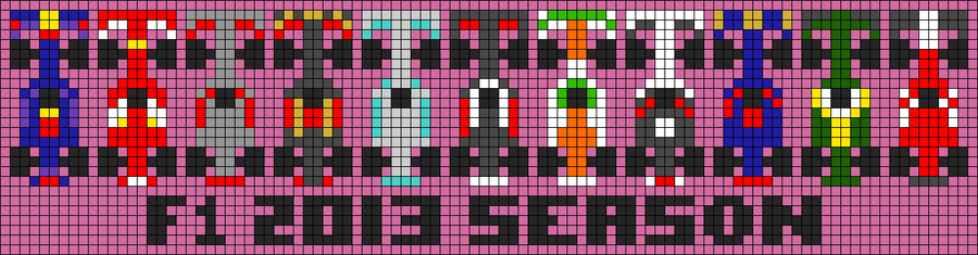 Alpha pattern #70310 | BraceletBook