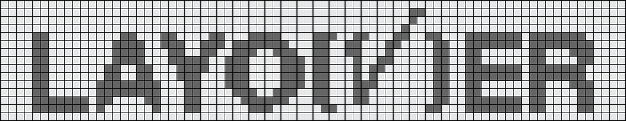 Alpha pattern #156482 | BraceletBook