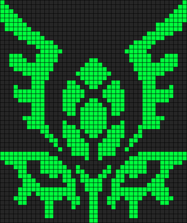 Alpha pattern #150478 | BraceletBook