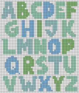 Alpha pattern #29549 | BraceletBook