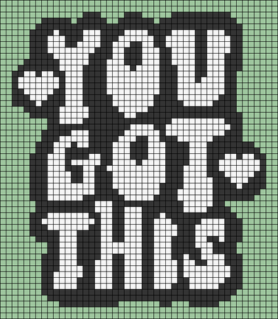 Alpha pattern #42920 | BraceletBook