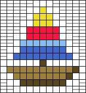 Alpha pattern #42478 | BraceletBook