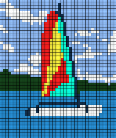 Alpha pattern #122844 | BraceletBook