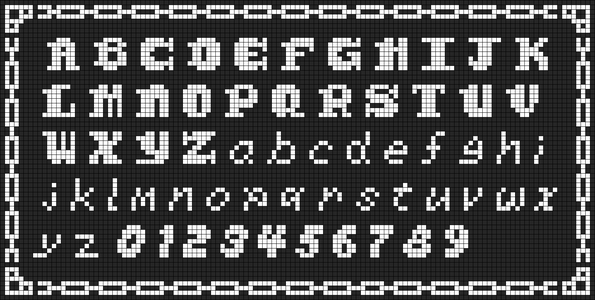 Alpha pattern #168769 | BraceletBook