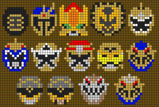 Alpha pattern #152636 | BraceletBook