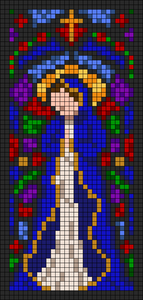 Alpha pattern #149028 | BraceletBook