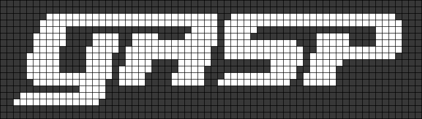 Alpha pattern #9752 | BraceletBook