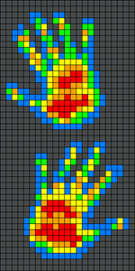 Alpha pattern #181408 | BraceletBook