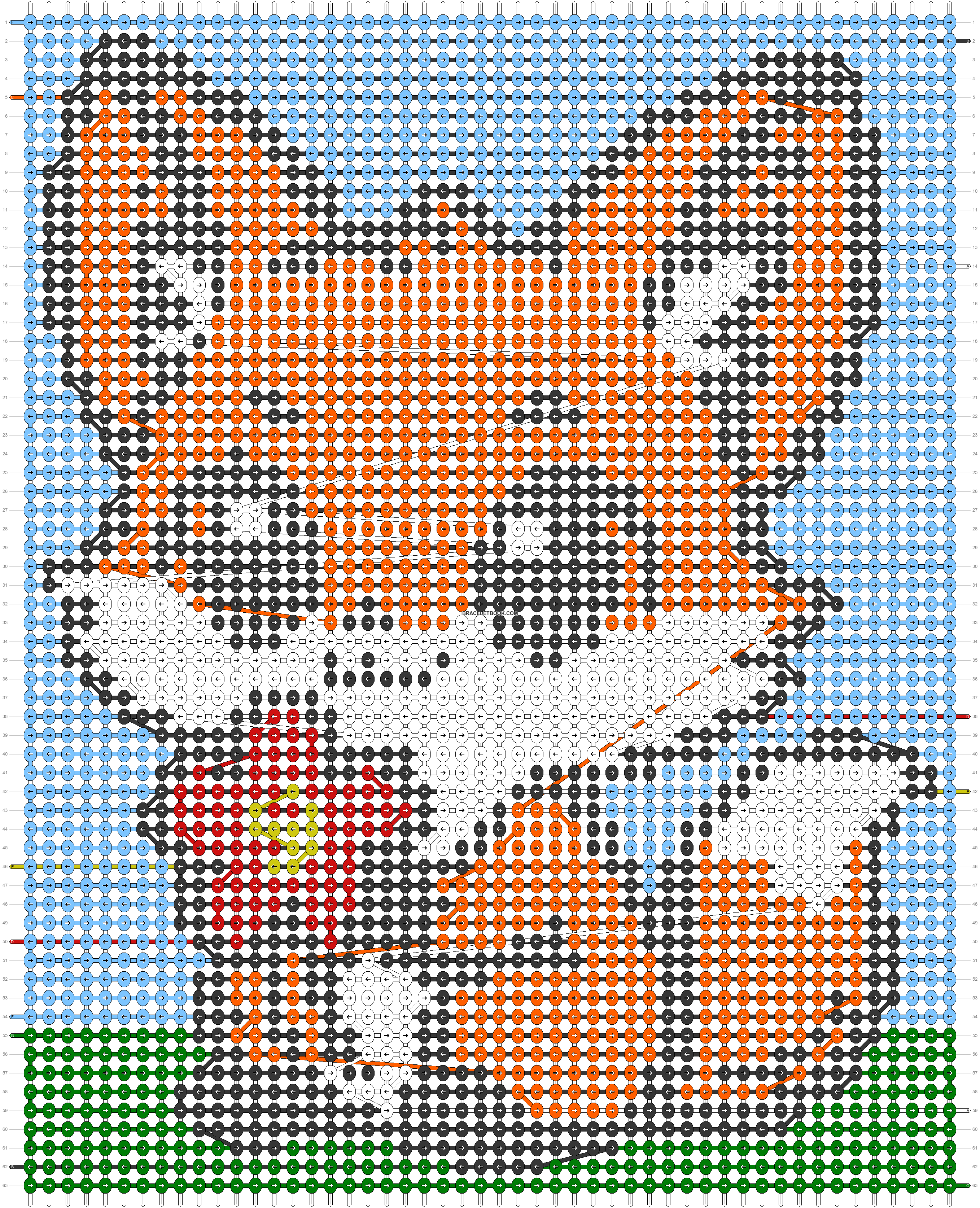 Alpha pattern #202865 | BraceletBook