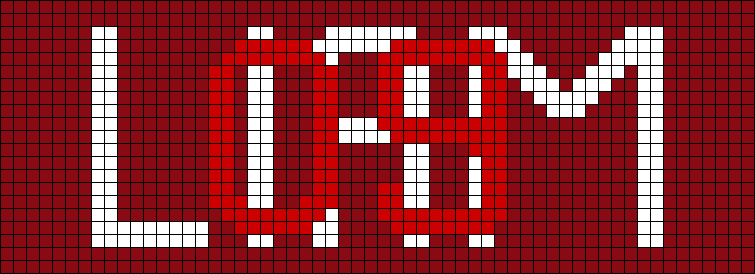 Alpha pattern #202934 | BraceletBook