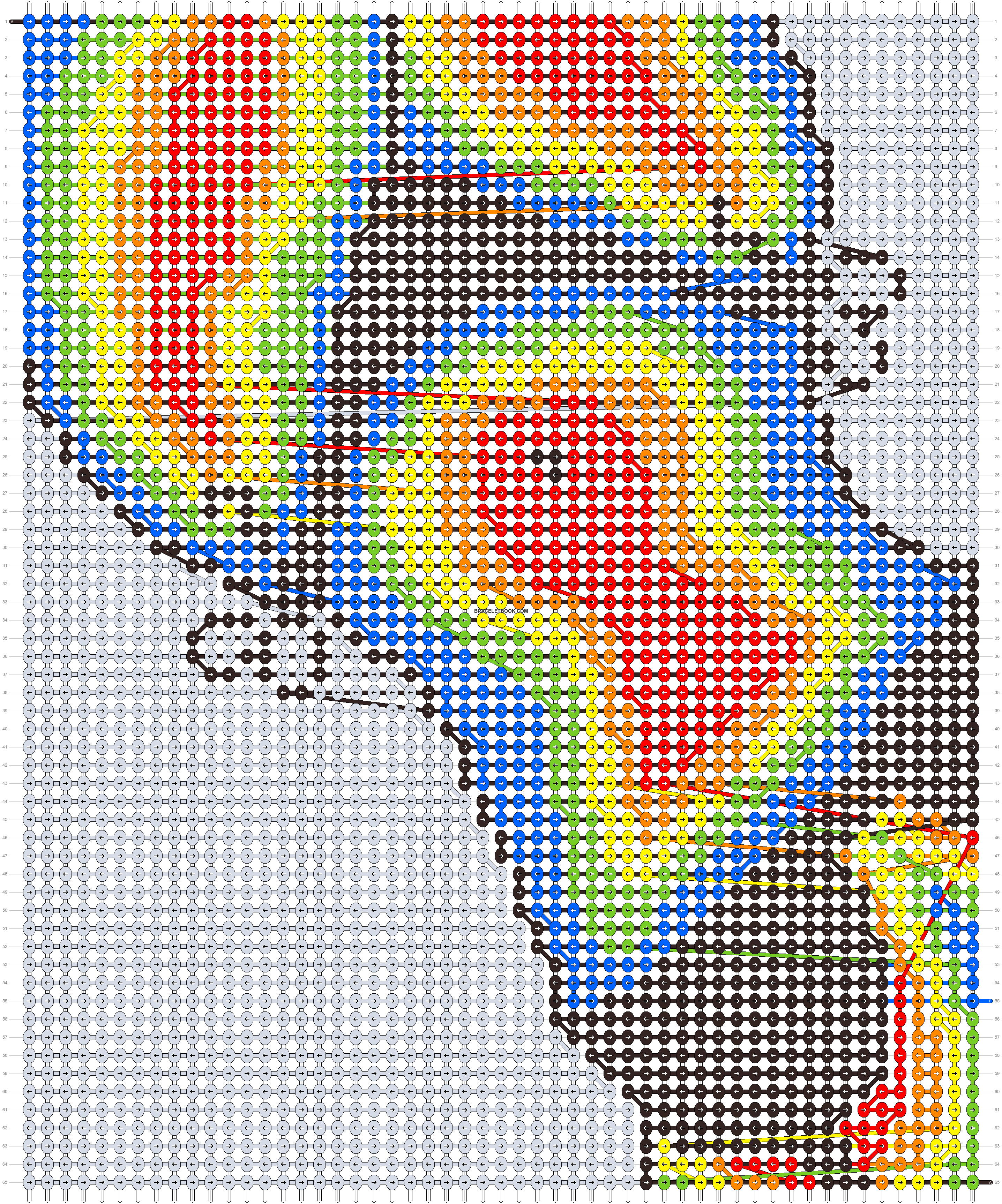 Alpha pattern #203347 | BraceletBook