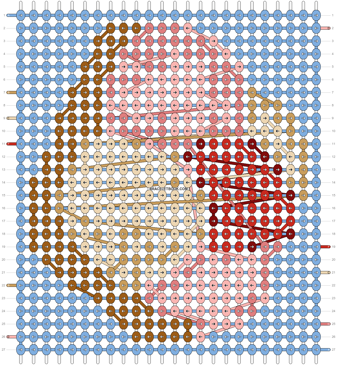 Alpha pattern #203877 | BraceletBook